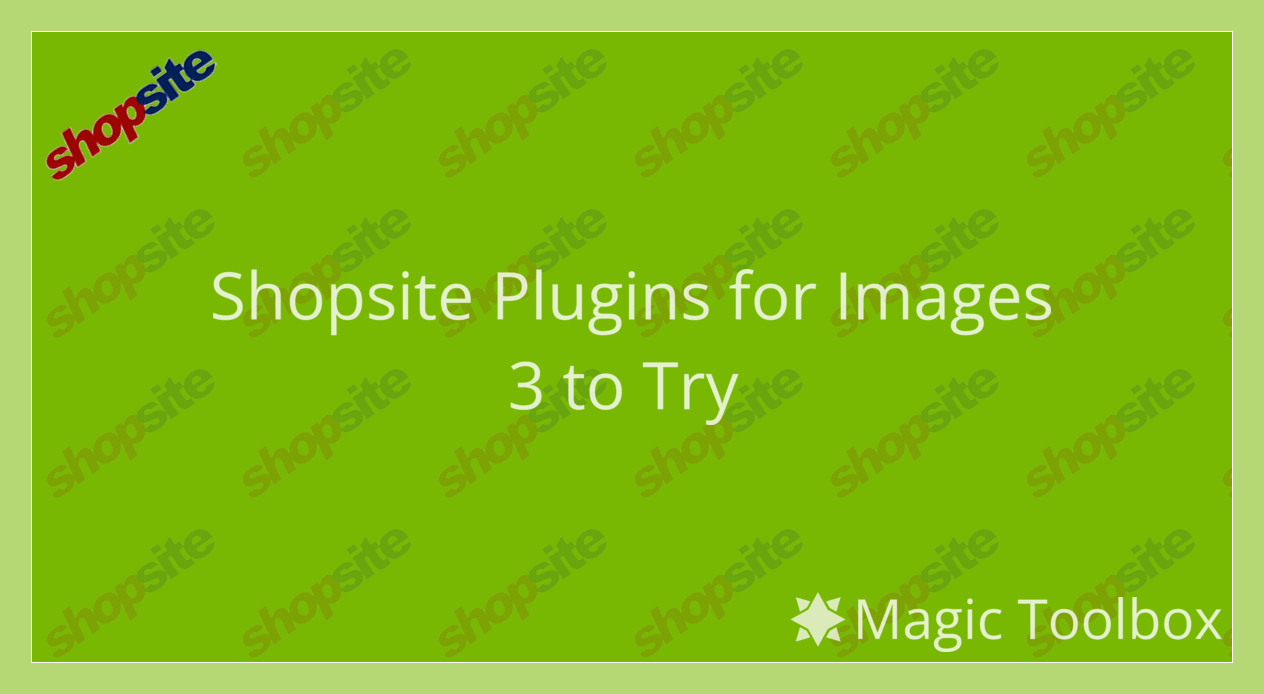 Shopsite extensions for images