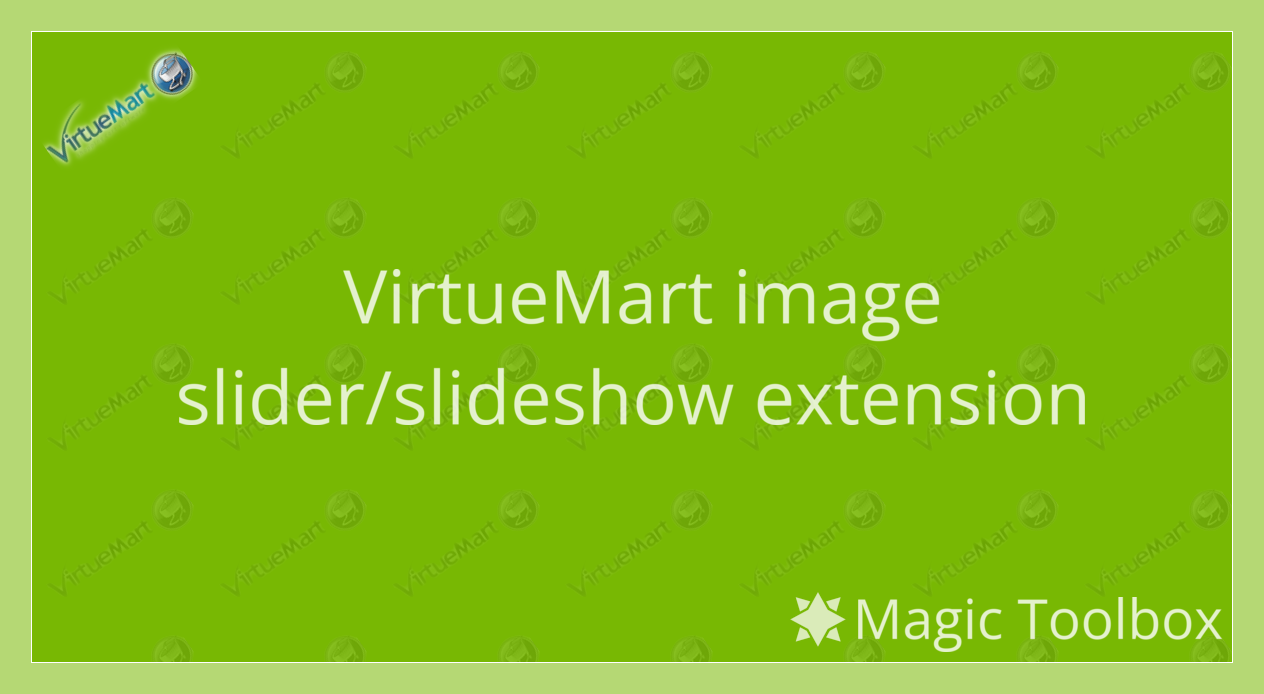 VirtueMart Image Slider/Slideshow Extension - Magic Slideshow
