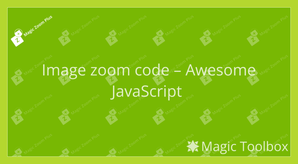 Responsive image zoomer wizard